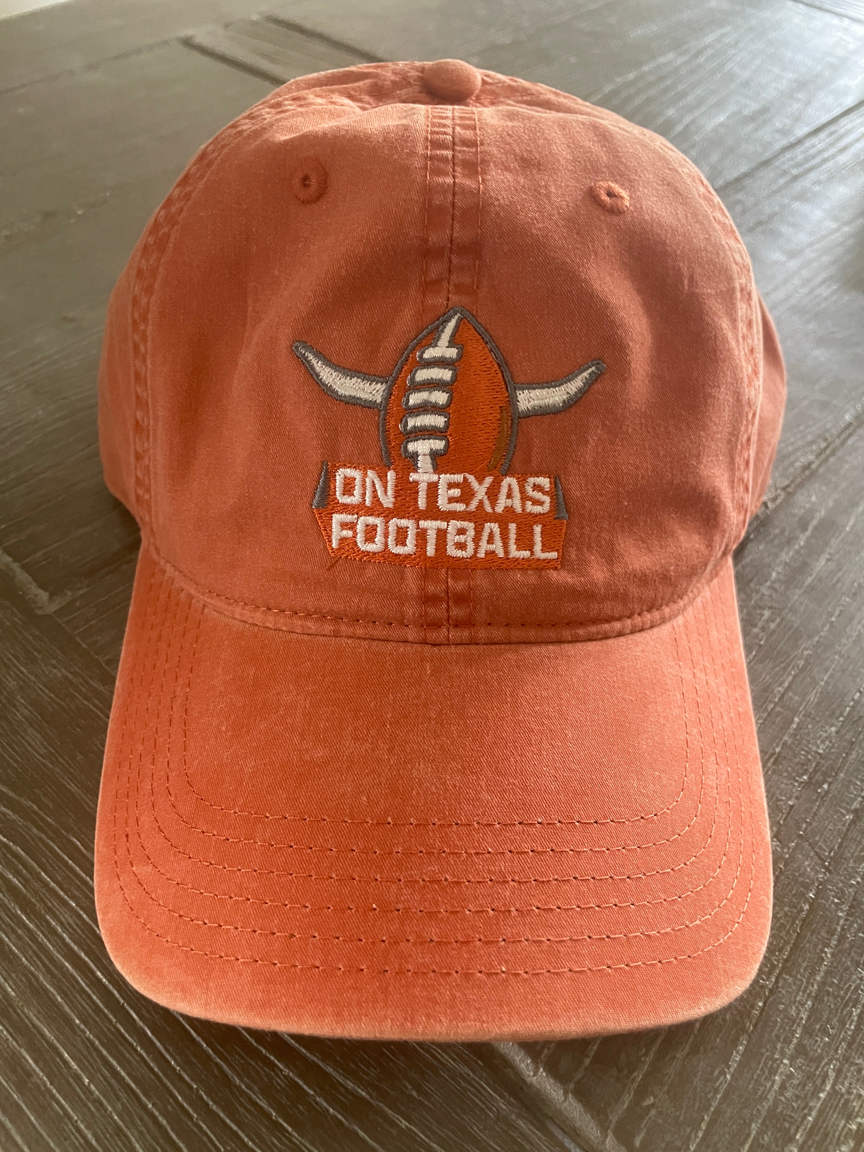 On Texas Football OG Logo Hat (Orange) – On Texas Football Merchandise